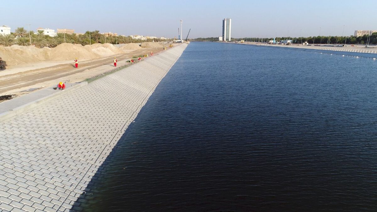 Al Maqta Channel – Coastal Stabilization & Revetment Works – Bower & Octant