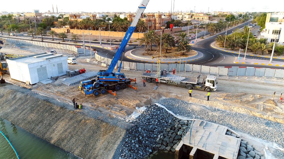 Al Maqta Channel – Coastal Stabilization & Revetment Works – Bower & Octant