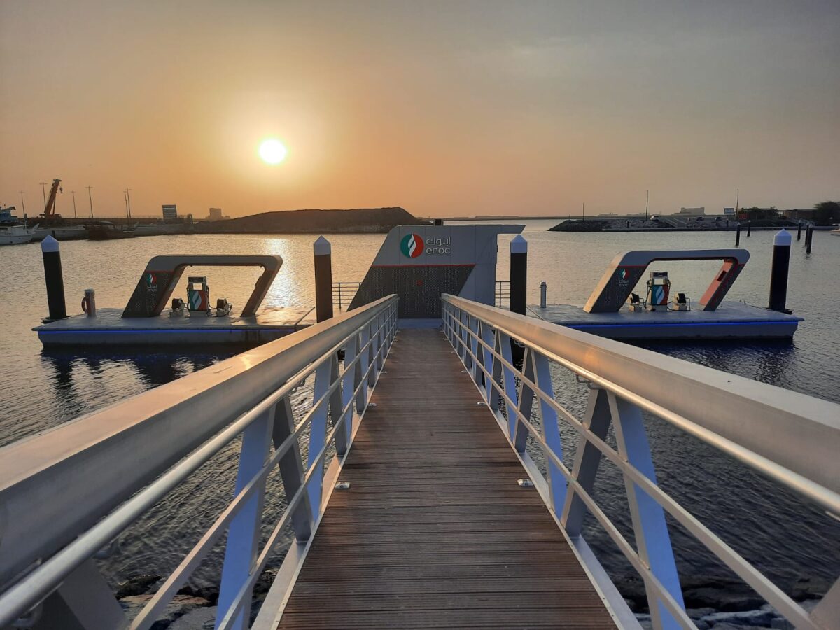 ENOC Floating Gas Station, Hamriya – Bower & Octant