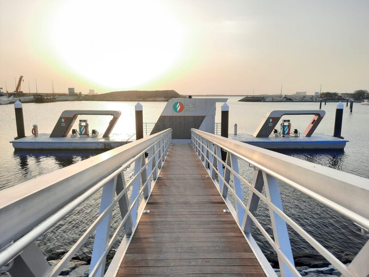 ENOC Floating Gas Station, Hamriya – Bower & Octant