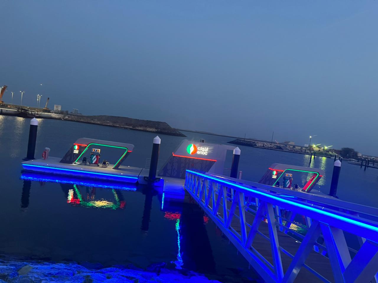 ENOC Floating Gas Station, Hamriya – Bower & Octant