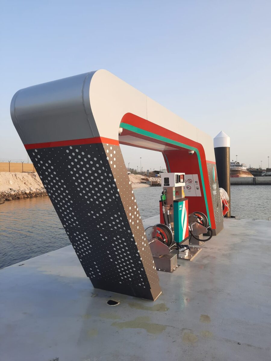 ENOC Floating Gas Station, Hamriya – Bower & Octant