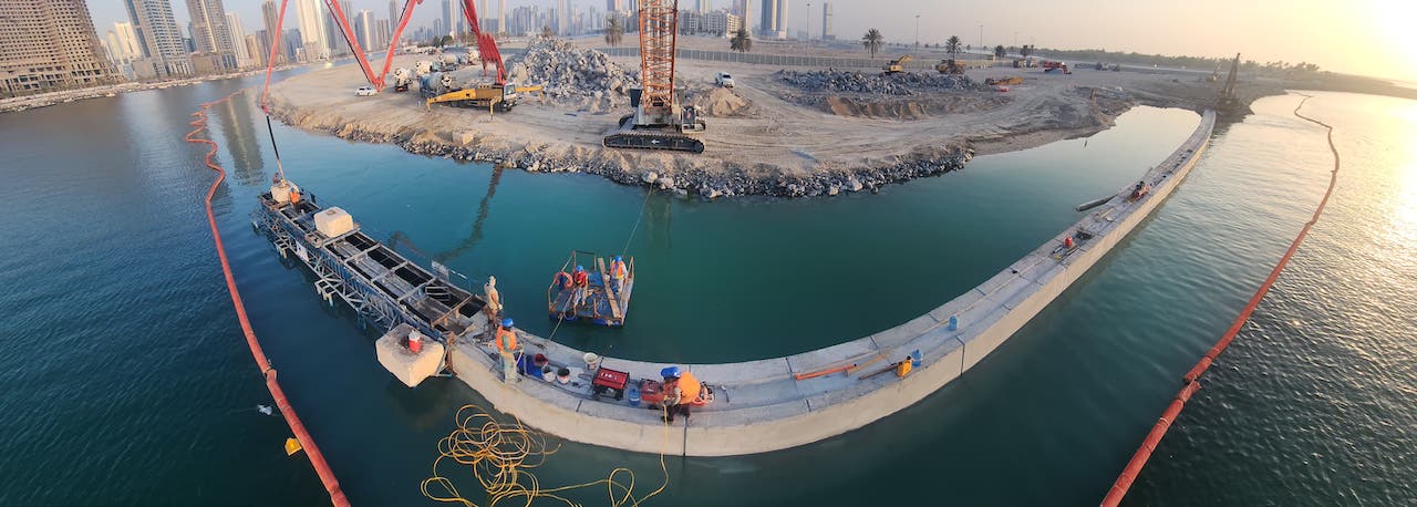 Maryam Island Quay Wall – Supervision Works – Bower & Octant