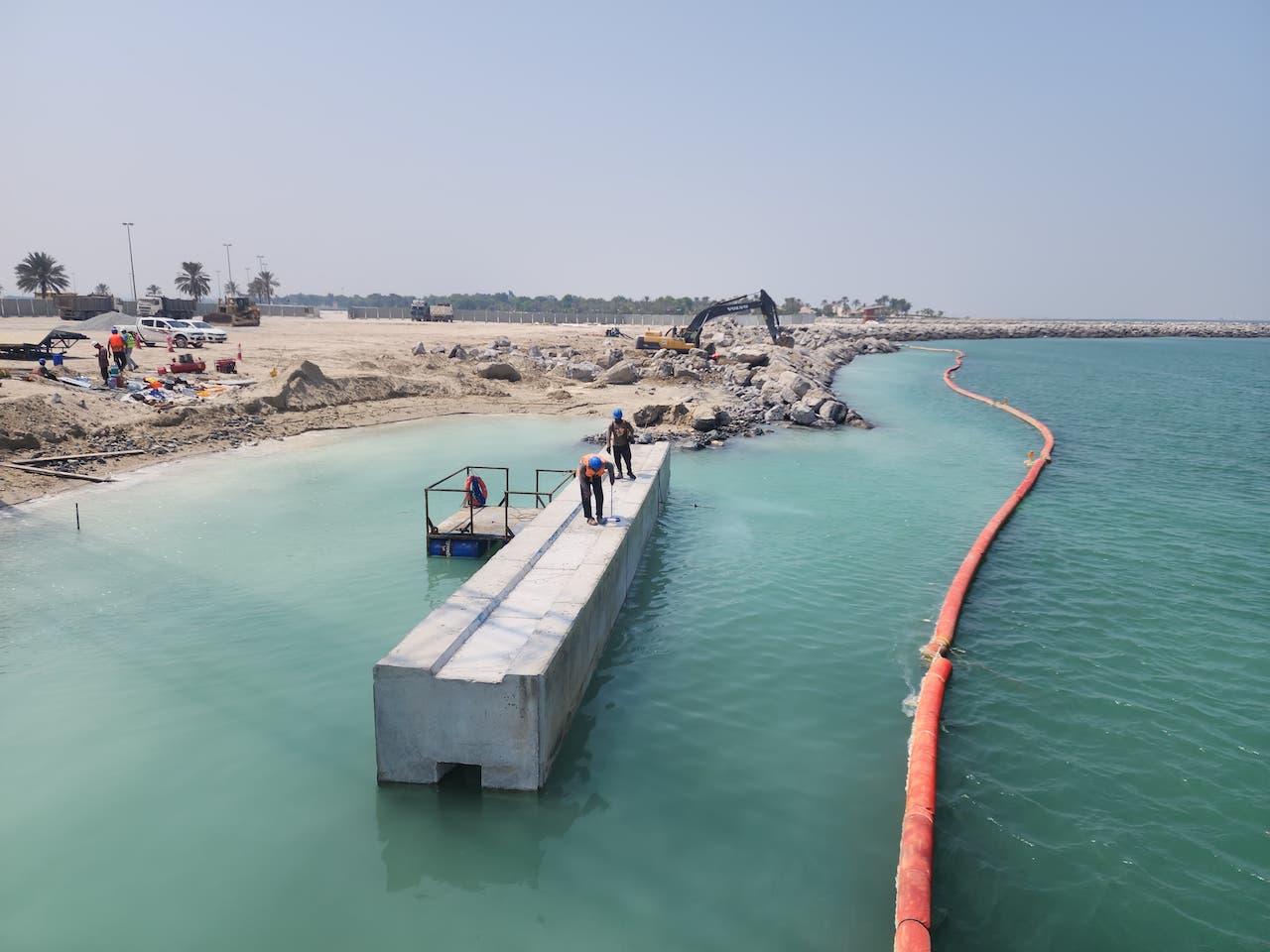 Maryam Island Quay Wall – Supervision Works – Bower & Octant